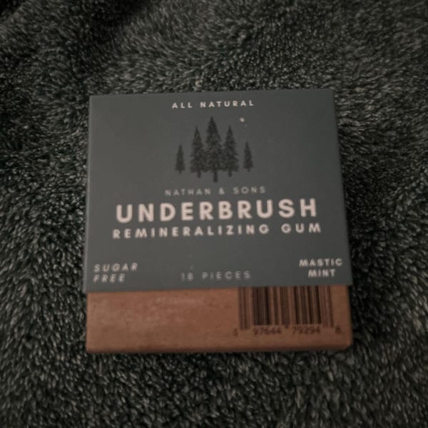 OFFICIAL Nathan & Sons - Underbrush Gum - MASTIC MINT Remineralizing ...