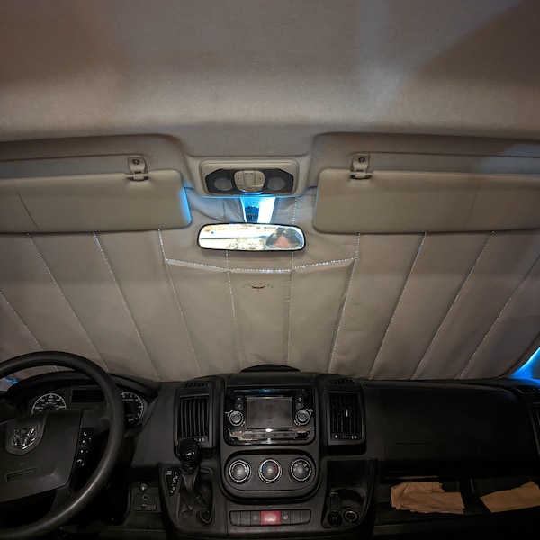 Stelletek Mercedes Sprinter Van Window Cover Curtains, Shades, Custom ...