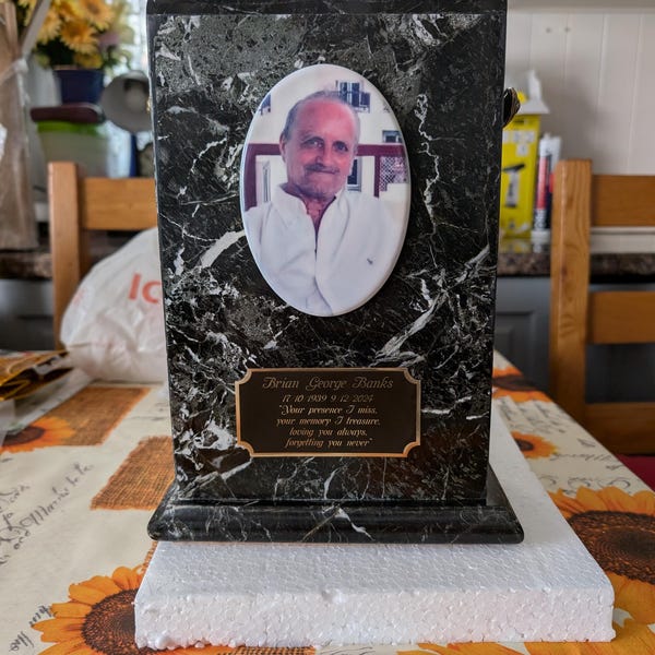 Rectangle Urn With Tree of Life Urn Ashes Box Casket Box Wooden Urn Box ...