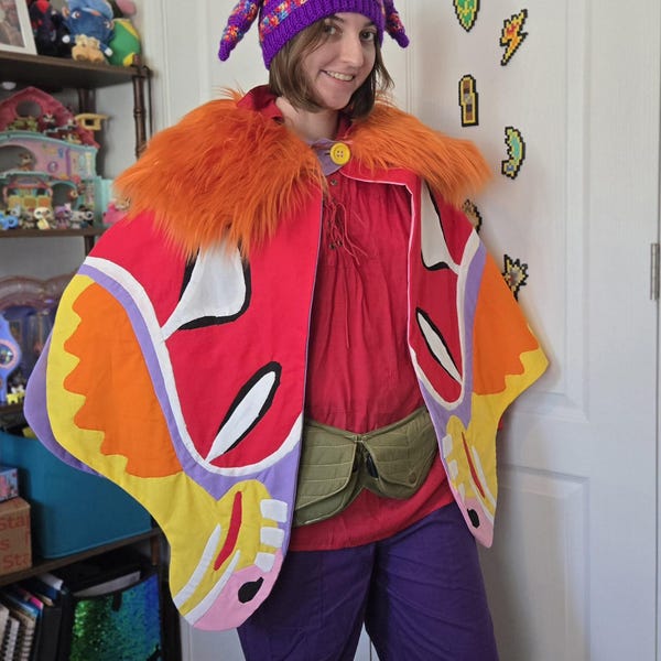 Moth Cape Sewing Pattern - Etsy