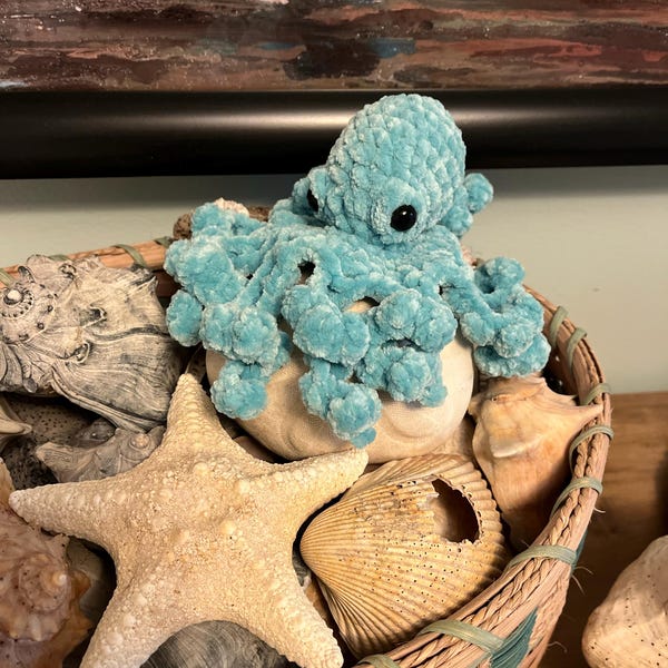 NO-SEW Crochet PATTERN: Paula the Octopus (english/français ...