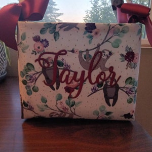 Teacher Room Teacher Gift Back to School Organizer Bin Storage Fabric ...