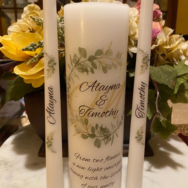 First Holy Communion Taper Candles Personalized Ceremony Candle, First ...