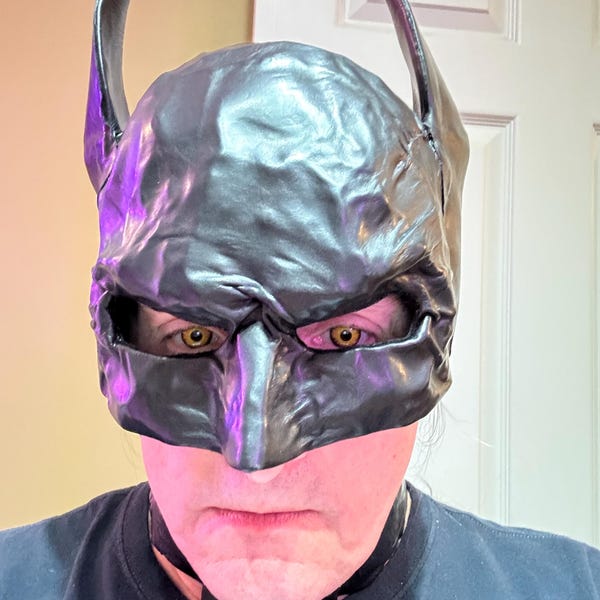 Black Brown Leather Helm "jormungandr", Dragon Images on the Temples ...