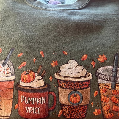 Fall Coffee Sweatshirt, Fall Sweater, Pumpkin Spice Sweatshirt, Cute ...