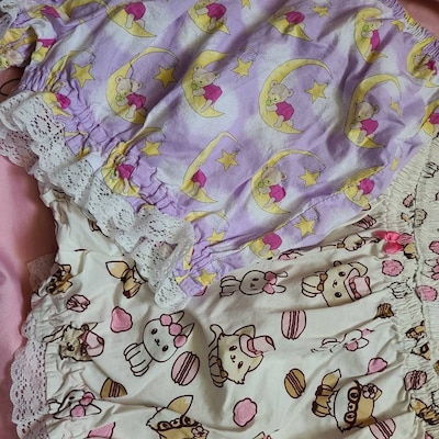 Bloomer Lucky Pack Grab Bag Two Pairs Lolita Kawaii Adult Small to Plus ...