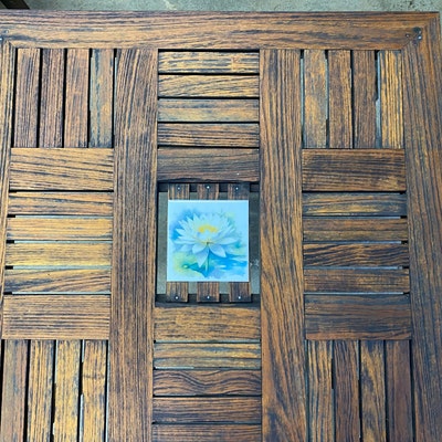 Christian Cross Ceramic Art Tile Stained Glass-look Ceramic Tile Gift ...