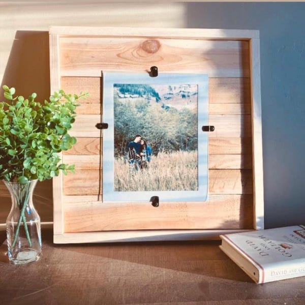 Custom Reclaimed Wood Frames, Rustic Wood, Authentic Frame, Custom Picture Frame, Reclaimed Wood ...