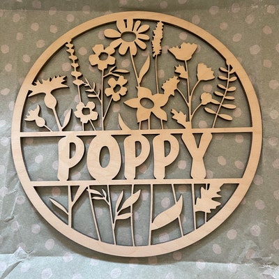 Wooden Tropical Leaves Letters Alphabet Personalised - Etsy