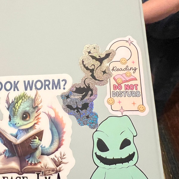 Fantasy Sticker | Trendy Dragon Stickers| E-reader, Booktok Bookish ...