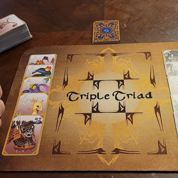 Triple Triad Mini Cards - FREE SHIPPING WORLDWIDE!!! - Etsy