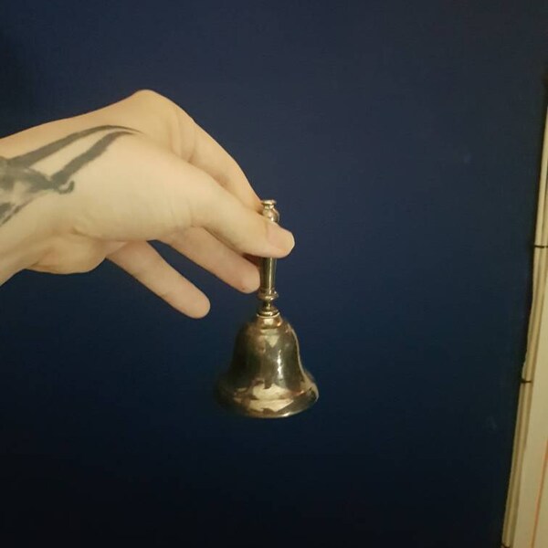 Antique Brass Devil, Diablo, Demon Satyr Pan Offering Dish, Card Pin ...