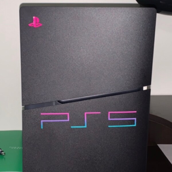 Retro PS5 Logo Sticker, 7 Colors, PS2 Logo Vinyl Decal Sticker for ...