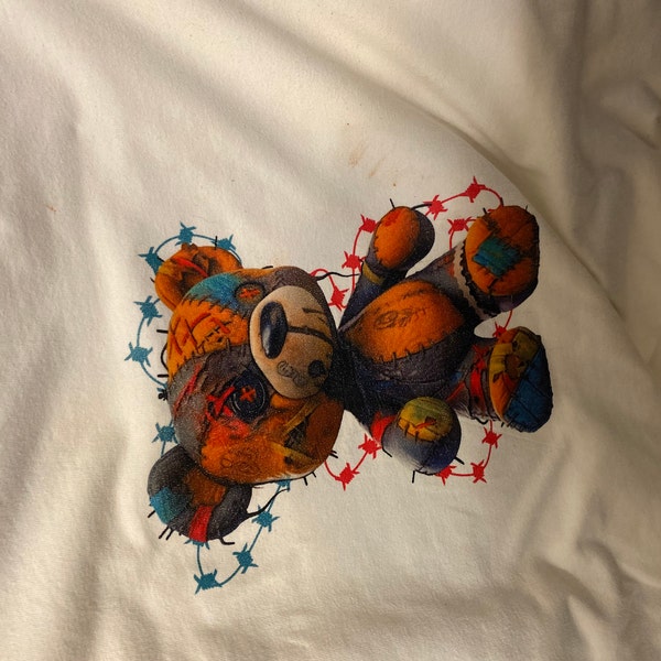 Tattered Teddy Bear Png for Colorful Sublimate Design. Png for Shirt ...