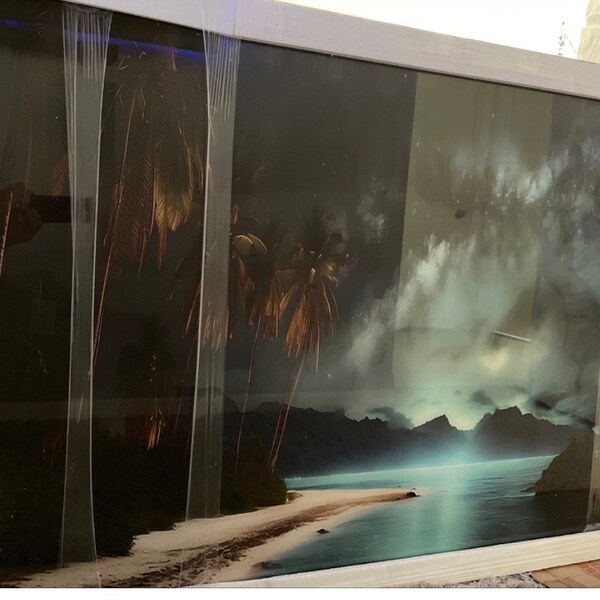 Tempered Glass Back Splash-botanic Back Splash Tiles-stove Back Splash ...