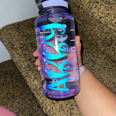 Custom Water Bottle Water Bottle Tracker Water Bottle With Hourly Time ...