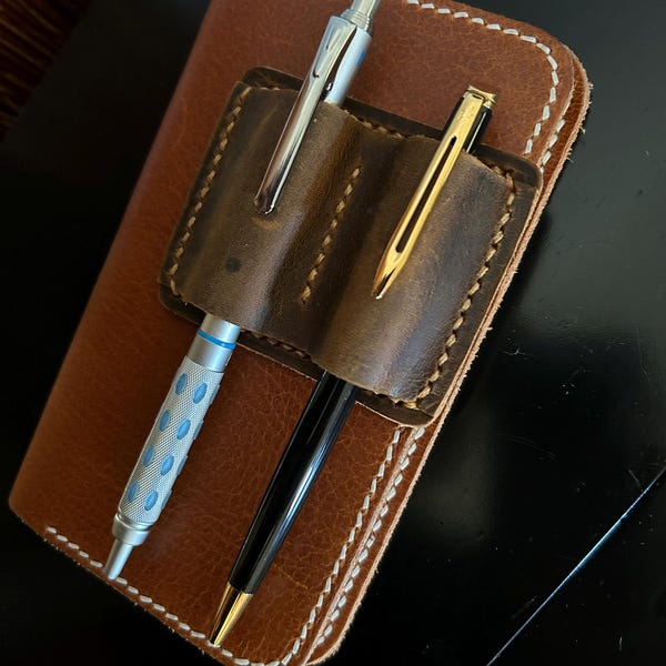 Personalized Vintage Leather Document Holder Case Folder ,A4 / Letter ...