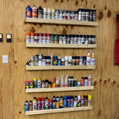 A4 Garage Storage Solutions Spray Paint Can Bottle Organizer Takes ...