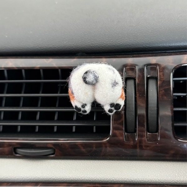 Cat Butt Car Vent, Keychain, Diffuser, Essential Oil, Needle Felting ...