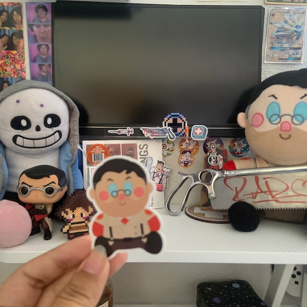 Team Fortress 2 - Plushie Stickers/decals - Etsy