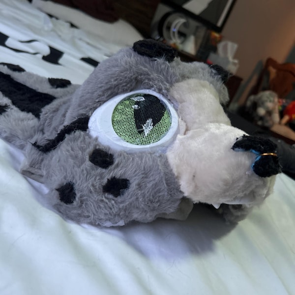 Chibi Dragon | Dragon Fursuit Headbase | 3D Printed in PLA | Furry Head ...