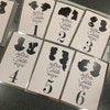 Mickey Mouse Table Numbers, Disney Theme Weddings, Mickey Mouse and ...