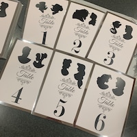 Mickey Mouse Table Numbers, Disney Theme Weddings, Mickey Mouse and ...