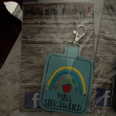 Swimming Keychain Swimming Key Chain Just Keep Swimming - Etsy