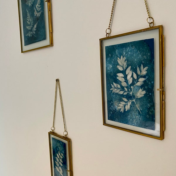 Pack of Eight Blank Greetings Cards With Reproductions of My Cyanotype ...