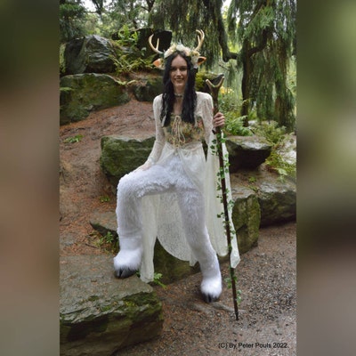 Creature Feet Unisex Faux Fur Feathered Custom Cloven Hooves - Etsy Canada