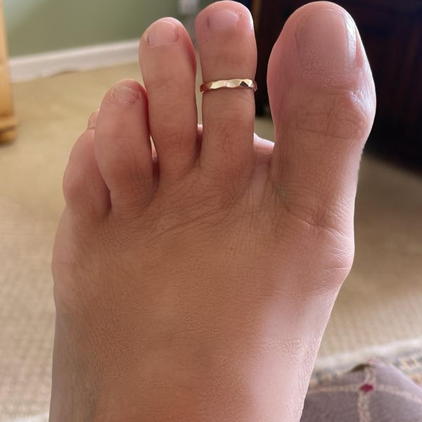 How to Find Your Adjustable Toe Ring Size - Instructional Only - Etsy