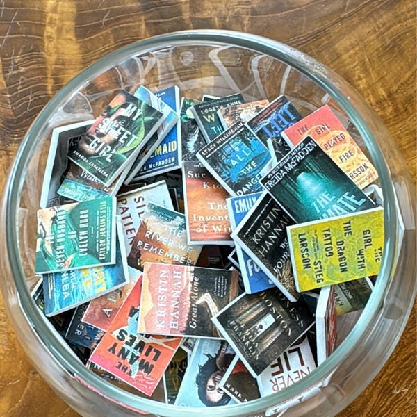 Freida Mcfadden Mini Books Collection: Miniature Book Ornaments ...
