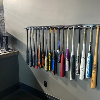 10 Mini Souvenir Bat Horizontal Baseball Bat Display Rack With - Etsy
