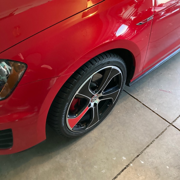 VW MK7 Gti Austin Wheel Decal "aus-full Decal Kit" - Etsy