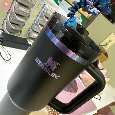 Black Chroma Style Gem Dragon 10mm Stanley Straw Topper 30oz 40oz - Etsy