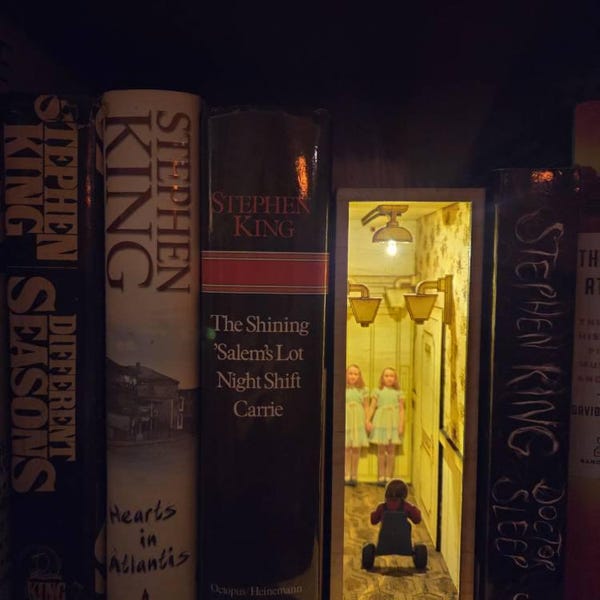 Book Nook Based on a Popular Horror Book by Stephen King and Filmed by ...