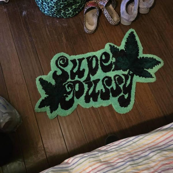 Custom Tufted Rug: Personalized Name Logo, Hypebeast Decor - Etsy