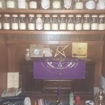 HERBAL Apothecary & Spell Jar Labels for Witches. Wiccans, Pagans ...