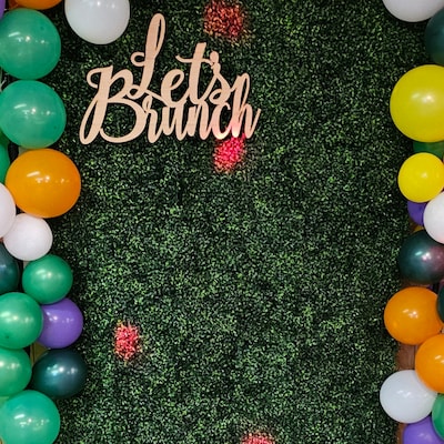 Let's Brunch Sign, Brunch Sign, Party Decor, Brunch Decor , Brunch ...