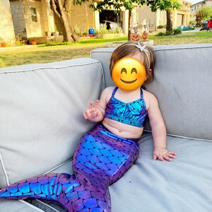 Infant/toddler Mermaid Tails for Playtime Great for Photoshoots ...