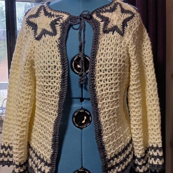 Star Girl Adult Jumper Crochet Pattern - Etsy