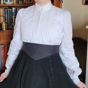 Fabric Belt in Victorian Edwardian Style - Etsy