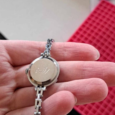 Tiny Vintage Women's Gold Watch, Mini Ladies Watch, Small Wrist Watch ...