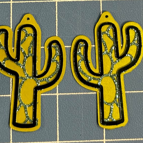Cowgirl Western Earring SVG | Faux Leather Earring Templates | Cow ...