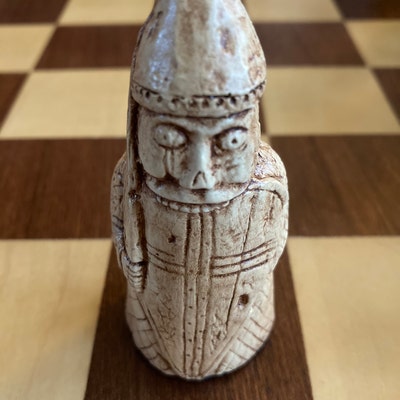 RARE Berserker Trio, Isle of Lewis Chessmen, Chess Piece - Etsy