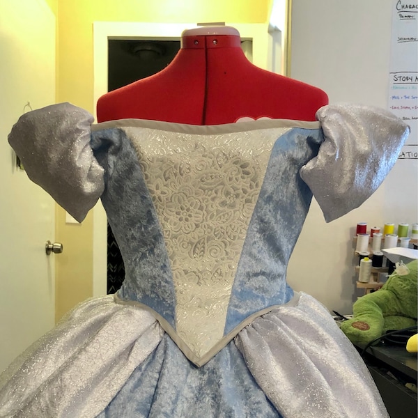 Lily Bodice Pattern Sizes 4-10 (cinderella Inspired)- Downloadable PDF ...