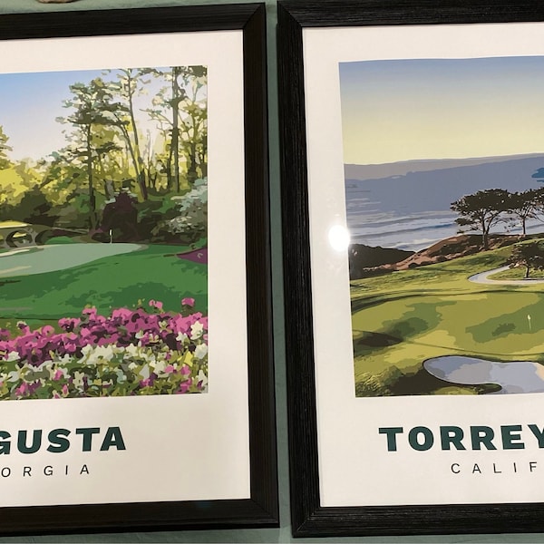 Jon Rahm, 2021 US Open Minimalist Golf Poster | Print | Gift | Wall Art ...