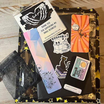 Ghost Bookmark Halloween Bookmark Goth Bookmarks Ghost With Pumpkin ...