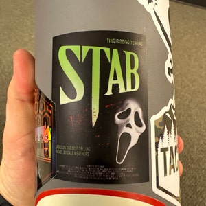 90s Horror Movie VHS Stack Sticker Halloween Stickers - Etsy