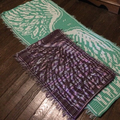 Crochet Pattern: All the Waves Interlocking locked Filet - Etsy